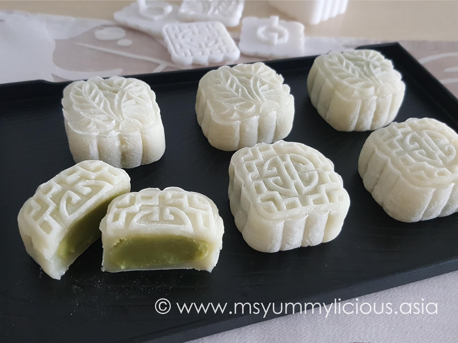 Snowskin Mooncakes (Steaming Method) - Yummy~licious + Baby~licious