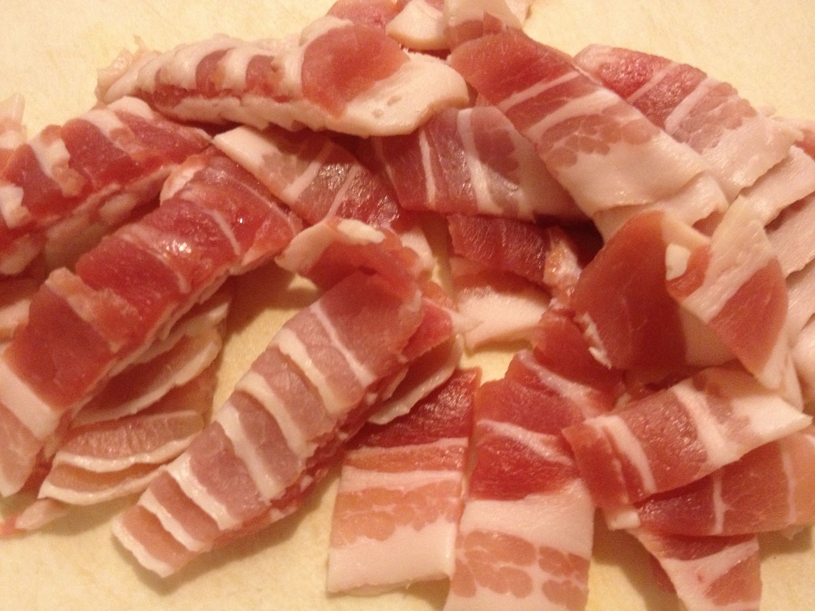 Free From G.: Clams And Bacon In A White Wine Cream Sauce