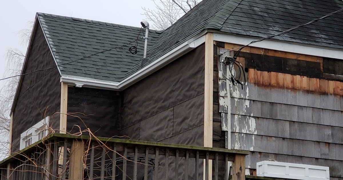 Gear Acres at Top of the Hill: PVC Eavestrough Installation Update