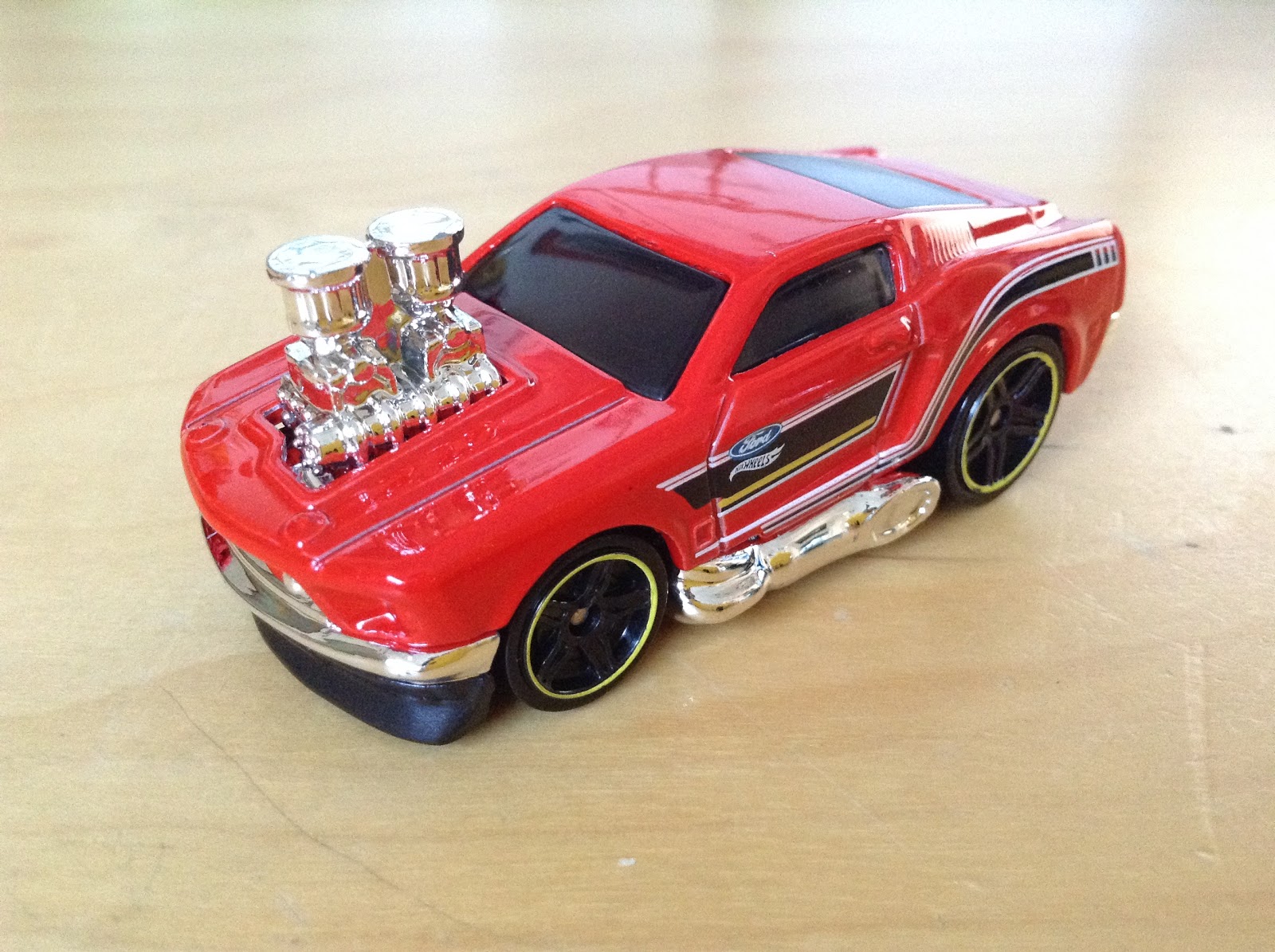 JULIAN'S HOT WHEELS BLOG: 1968 Mustang Tooned (2017 Tooned)