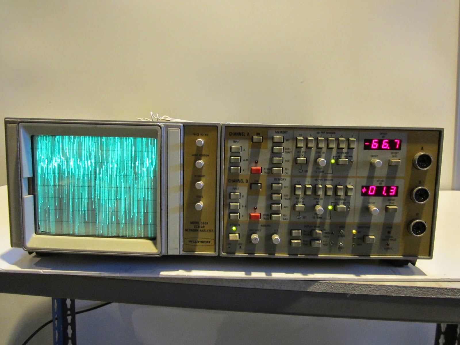 Wiltron 560A Scalar Networks Analyzer (TMU122) - Panatron Inc.