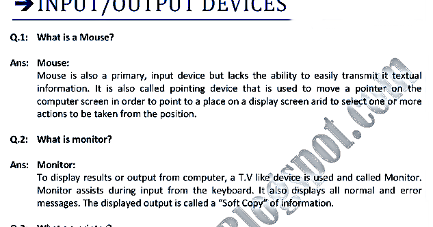 Education Is The Key To Success: Computer Studies For Class IX (Science ...