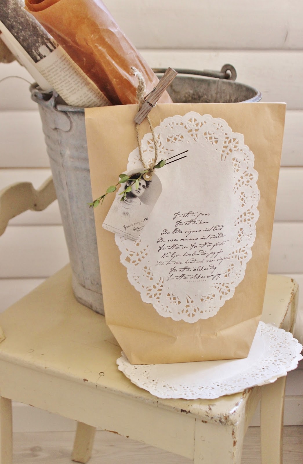 idémakeriet: Fint med tårtpapper