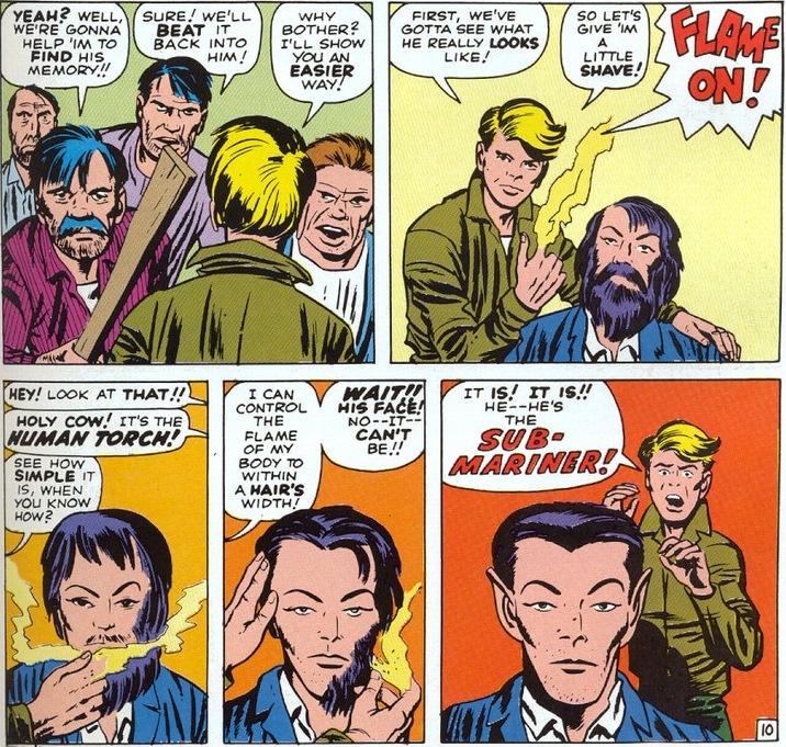 Mystery Hoard: Close Shaves in the Comics, Part 1: Shaving Subby!