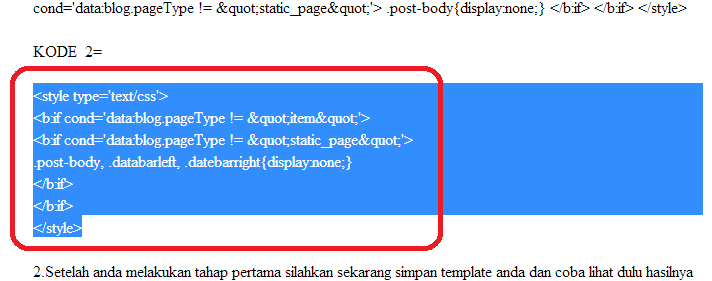 Tips Raih Income dari Google Plus: Cara Copy Paste Kode Kode Blog di ...