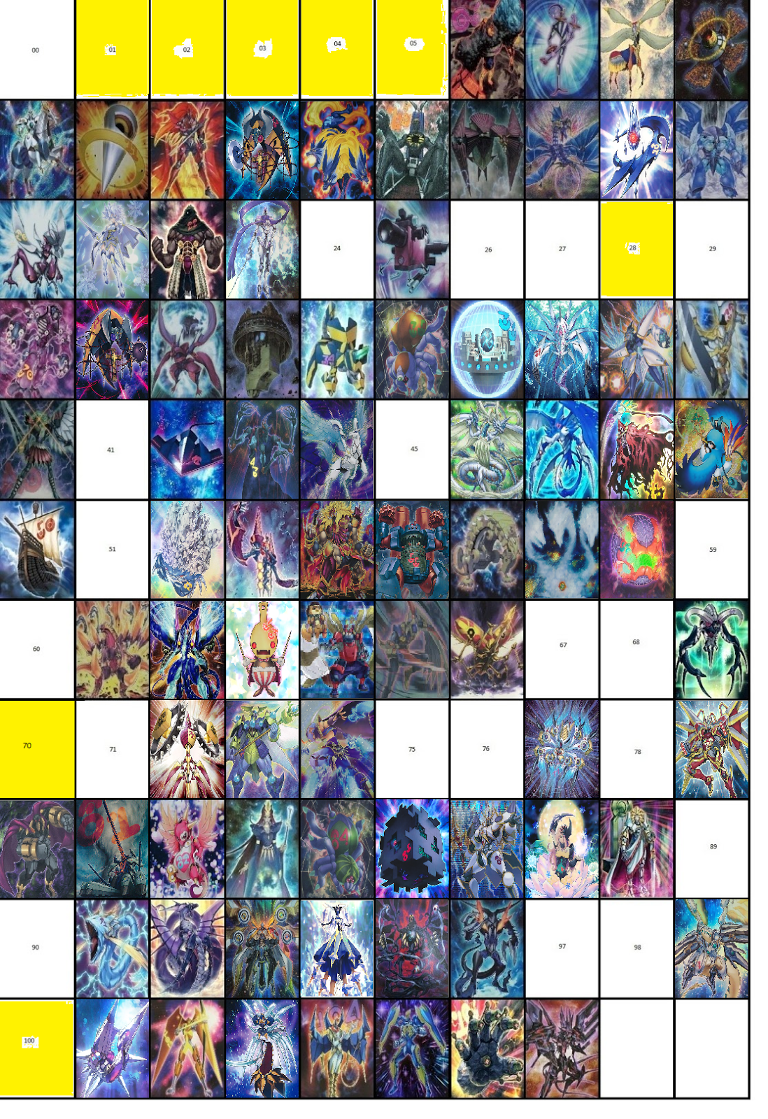 Fan Fic Cards Yu-Gi-Oh!: Novos Number Lançados!!!