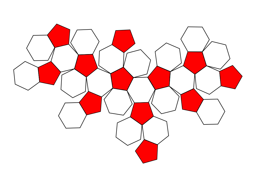 inanna's knitting : buckminsterfullerene / buckyball / football ...
