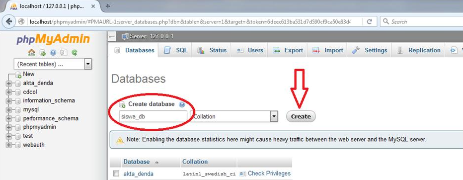 Cara Membuat Database Di Xampp Tutorial Lengkap - BAGI SEO