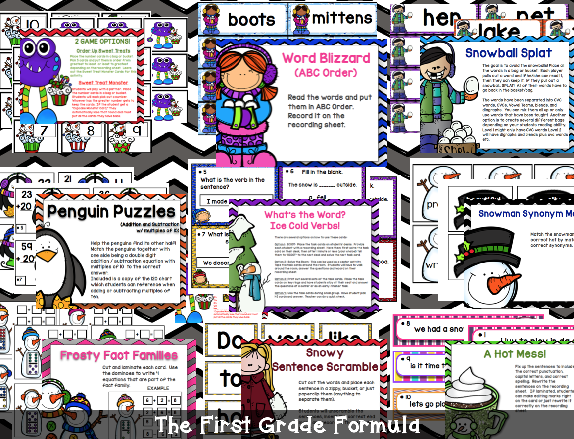 The First Grade Formula