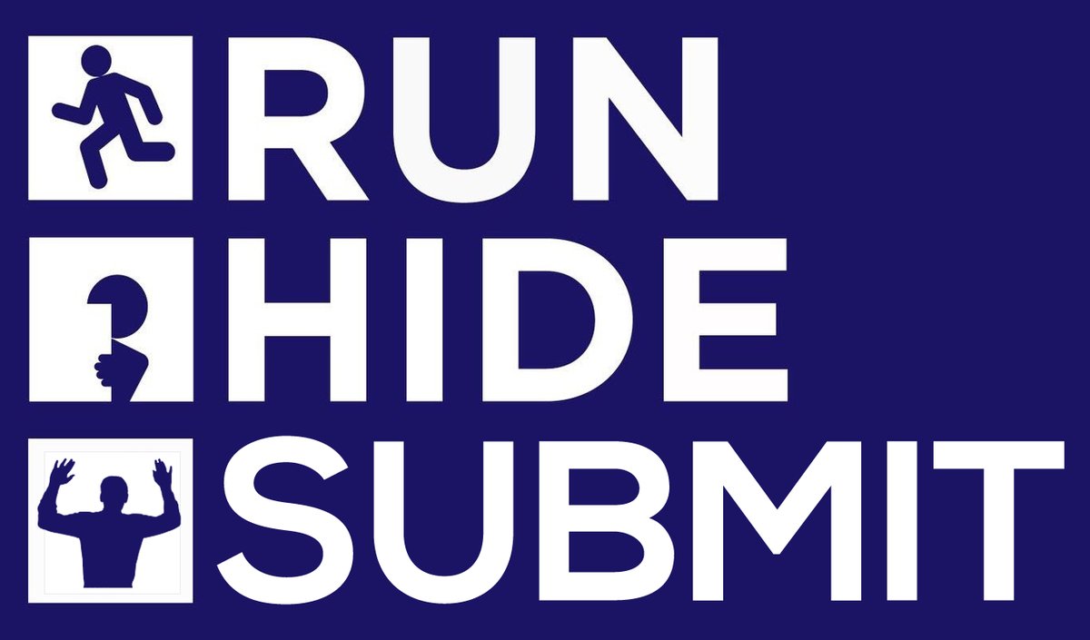 Hla Oo's Blog: UK Police’s “Run, Hide, Tell” Vs US Sheriff’s “Fight Back”