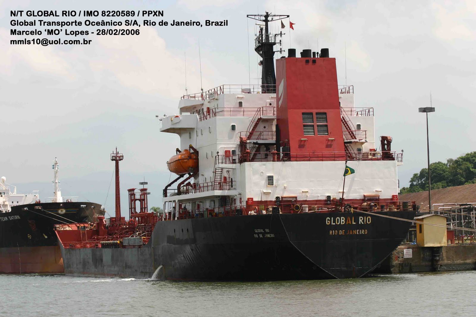 Santos Shiplovers: N/T Global Rio / PPXN - Nossos Navios (In Memorium)