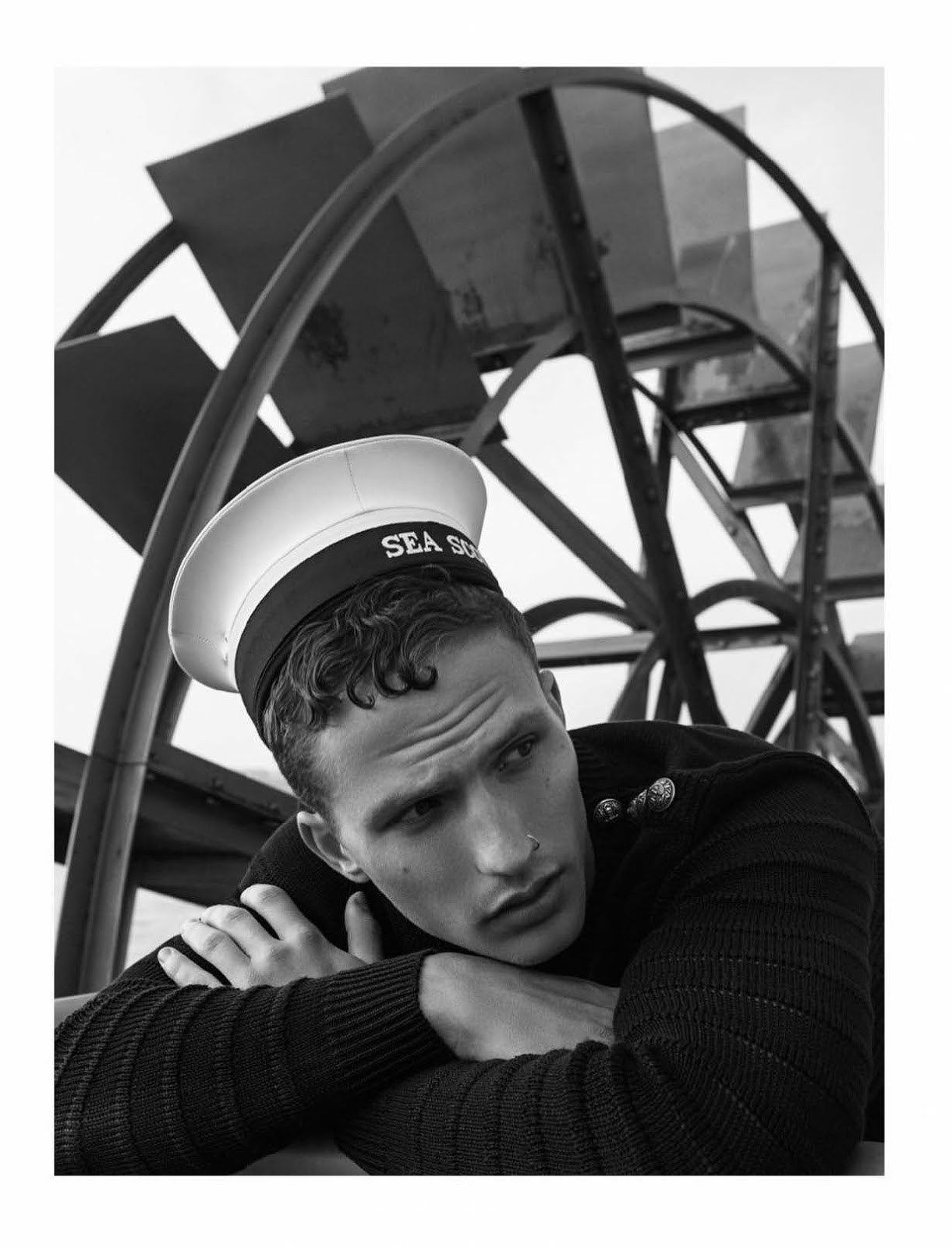 Nathaniel Visser para Attitude Magazine por Leonardo Corredor