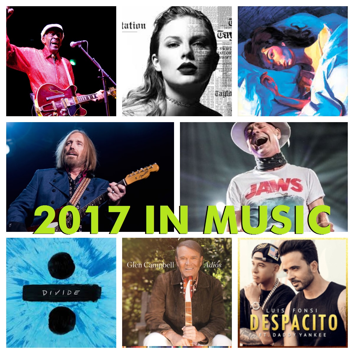 A POP CULTURE ADDICT - IN REHAB: 2017 IN REVIEW: The Music