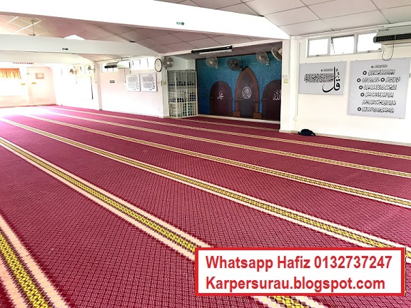 Karpet Surau / Masjid Murah.. Sejadah Sujud Saf Panjang Readymade