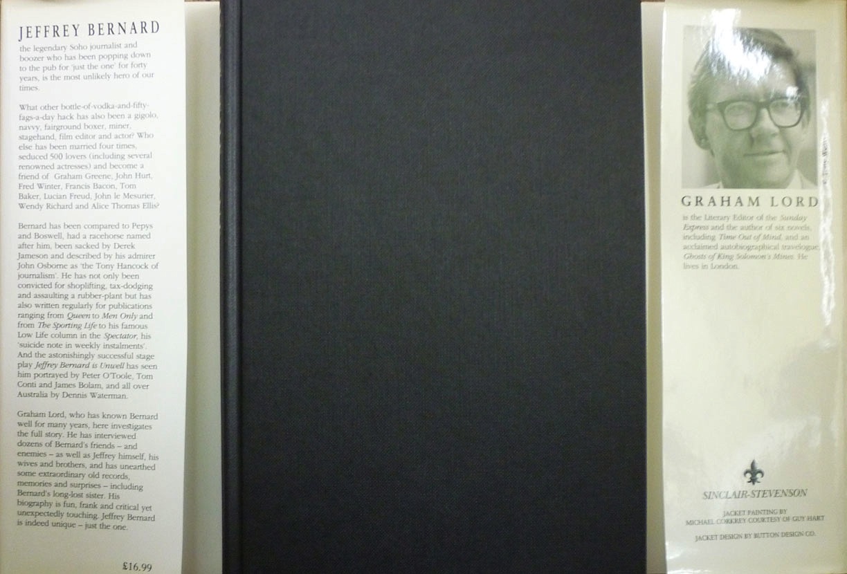 Existential Ennui: Just the One: The Wives and Times of Jeffrey Bernard ...