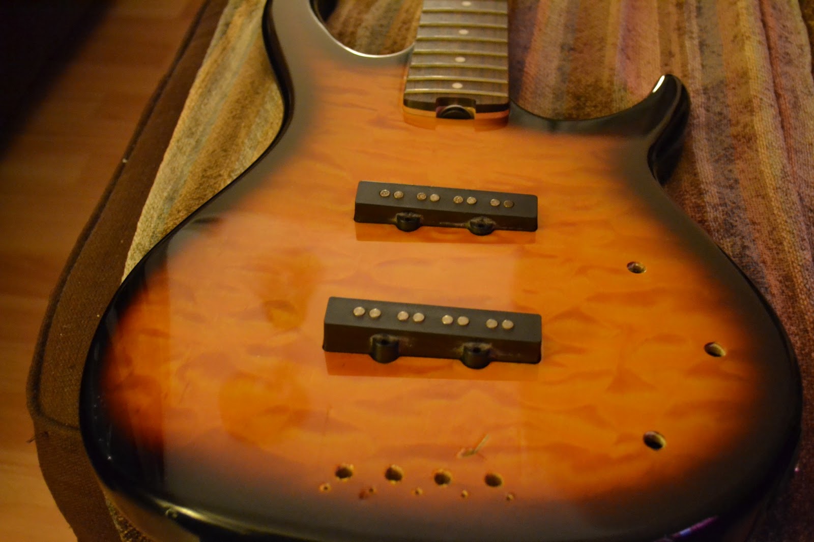 No Strings Attached - Modifications: Peavey Millennium Bass