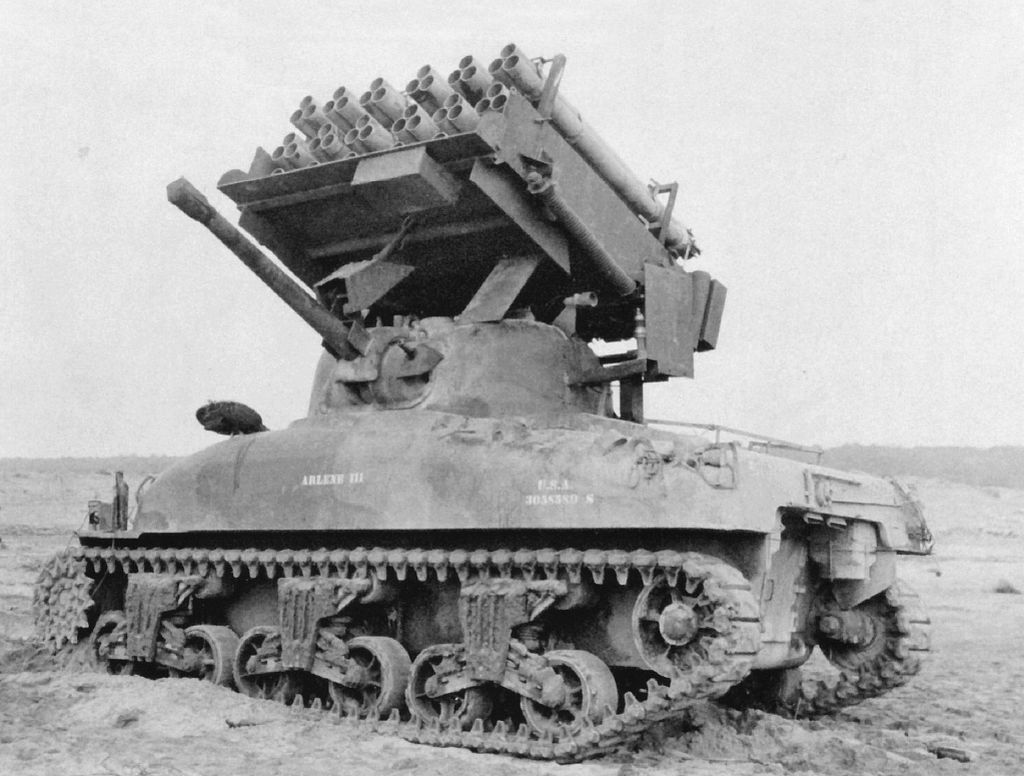 Ww2 Calliope Tank