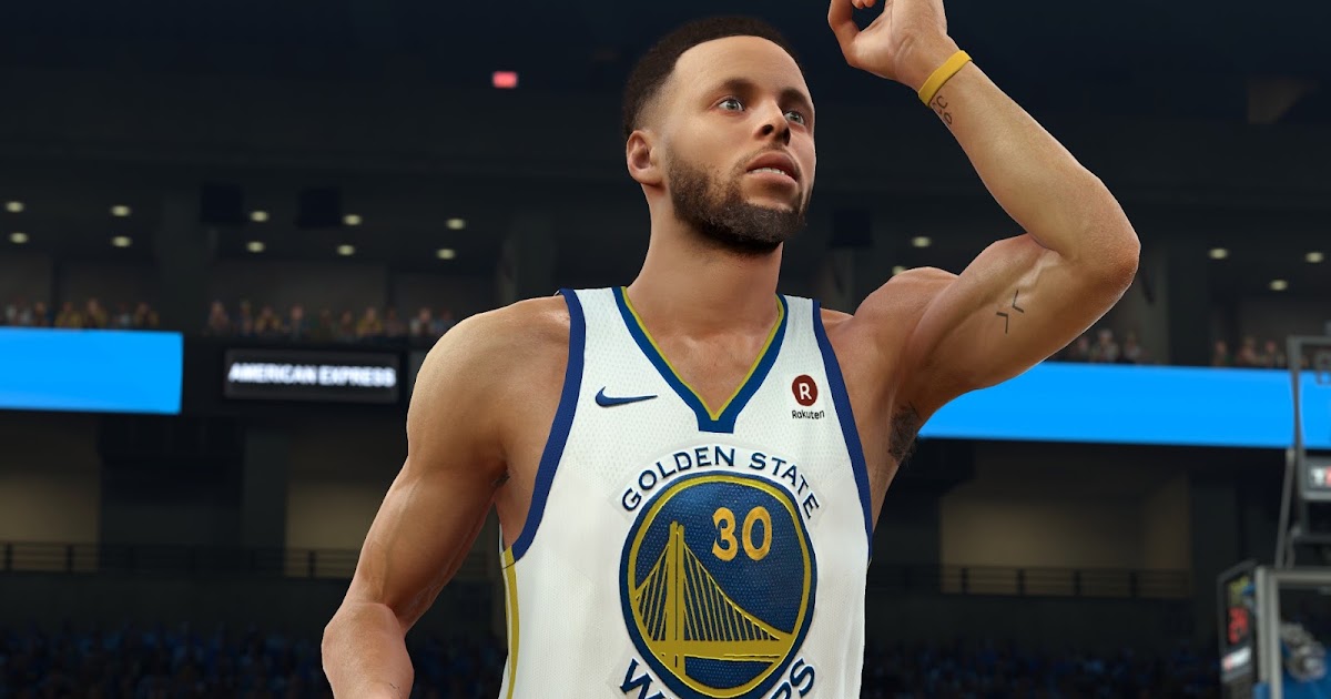 NBA 2K17 GSW Home Jersey 2017-2018 with Rakuten Badge RELEASED ...