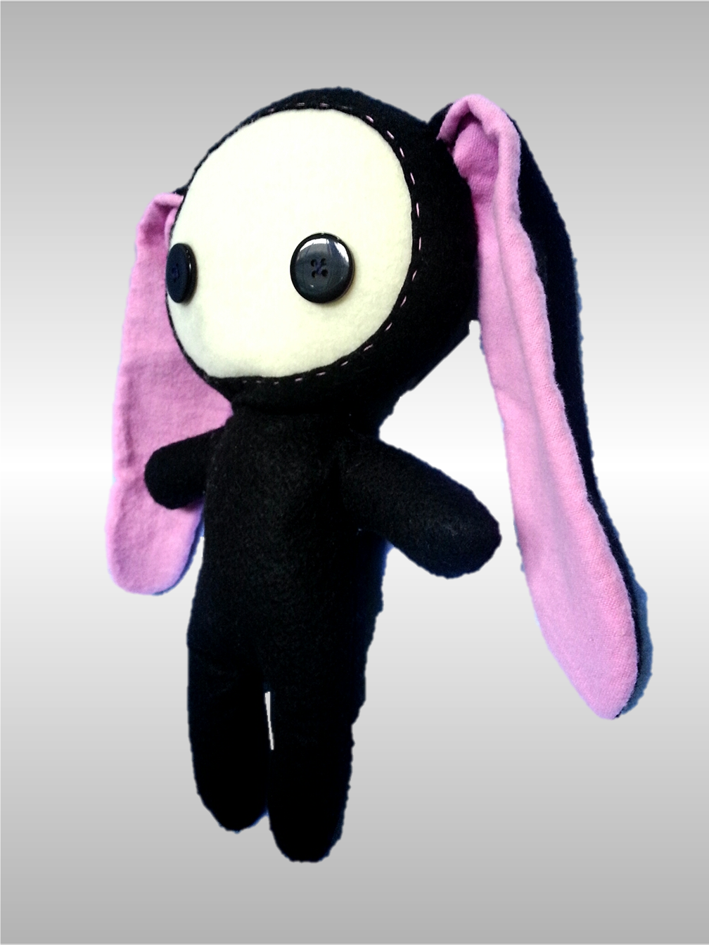 MichioCraft: HANDMADE PLUSHIES - BUNNY SAMURAI PLUSH