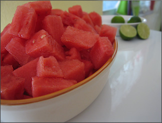 Dinnertime Diva: Watermelon - Yum!