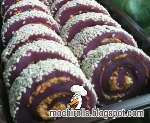 Mochi Rolls rasa Taro | Pusat Produksi dan Distributor Mochi Rolls Bang ...