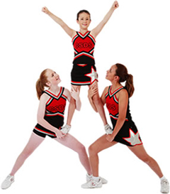 Competitive Cheerleading: Stunts