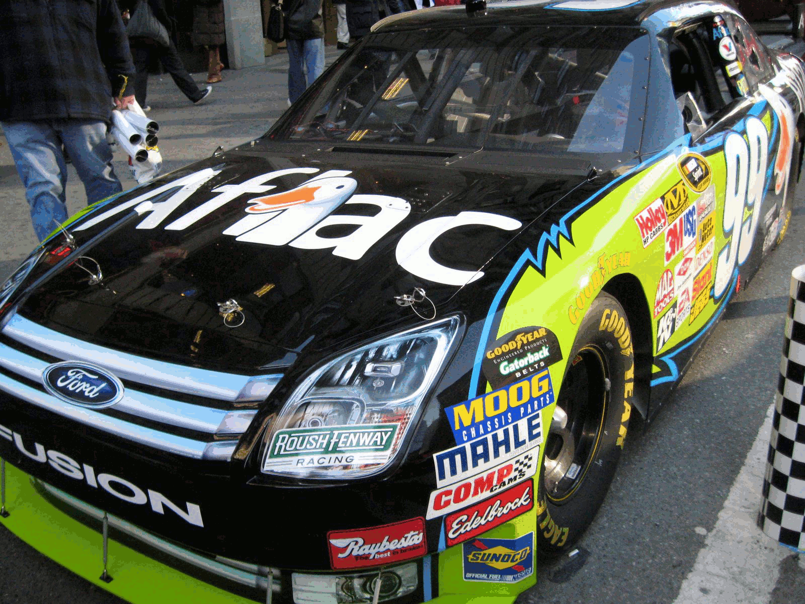 Carl Edwards Aflac Car
