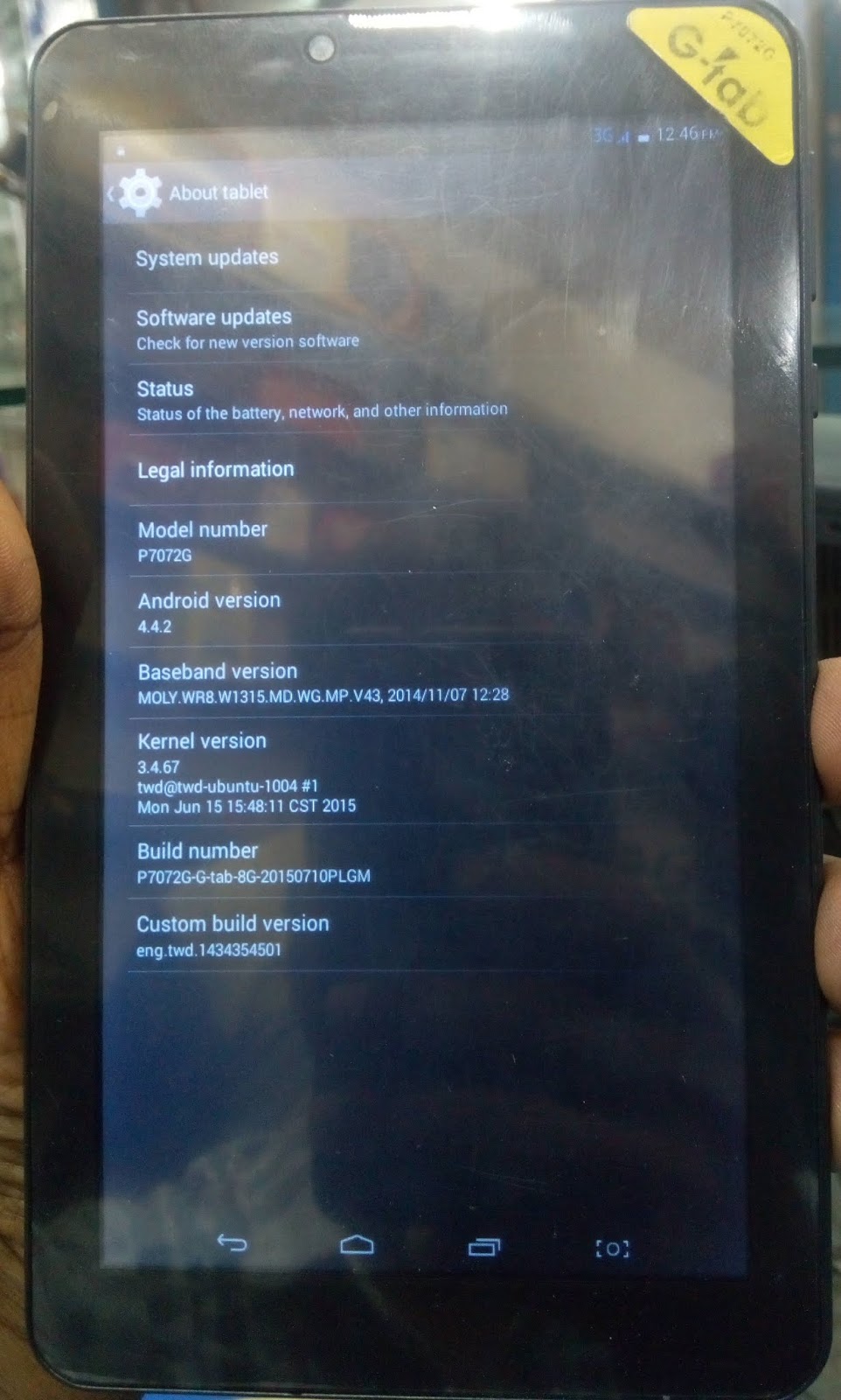 G-Tab P7072g Firmware Flash File Official MT6572 100% Tested - BEST ...