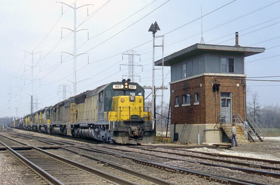 Industrial History: KO Tower: (Acutally, Tower KO) C&NW vs. C&NW