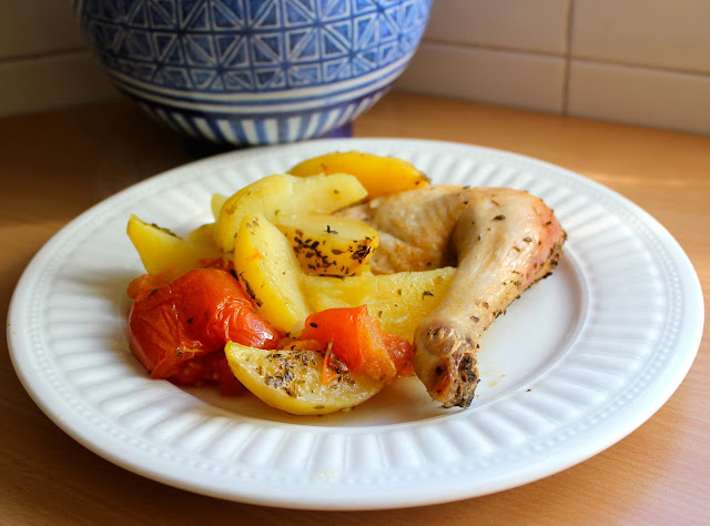 Cocinar es vivir y Bordar también: Pollo asado al orégano / Oregano ...