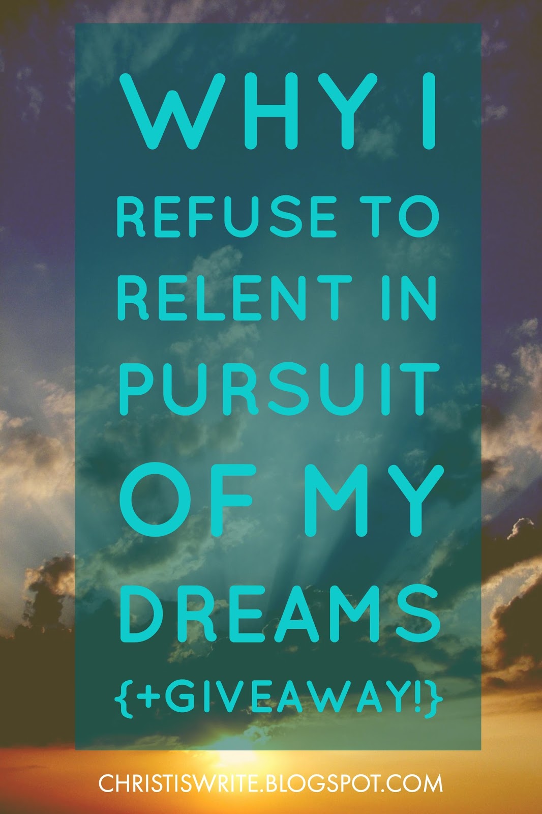 Tessa Emily Hall ~ Christ is Write: Why I Refuse to Relent in Pursuit ...