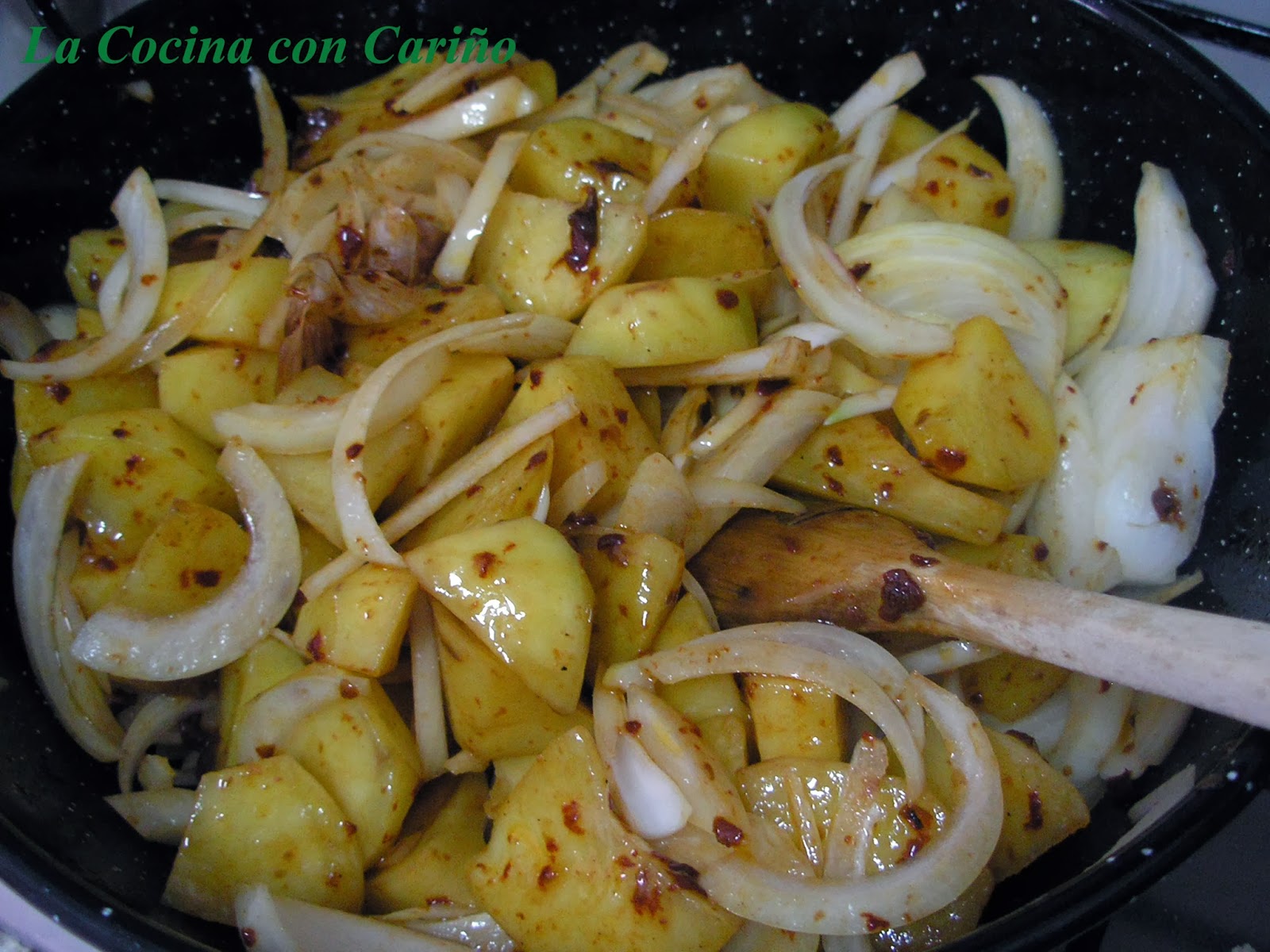 CALDERO DE GALLINETA Y GALERAS, CON PATATAS