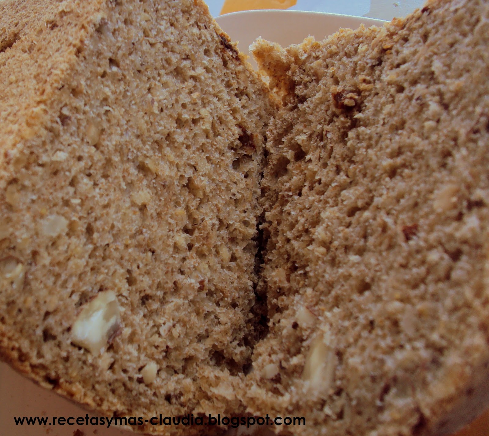 Recetas Clàudia : Pan integral con semillas y frutos secos