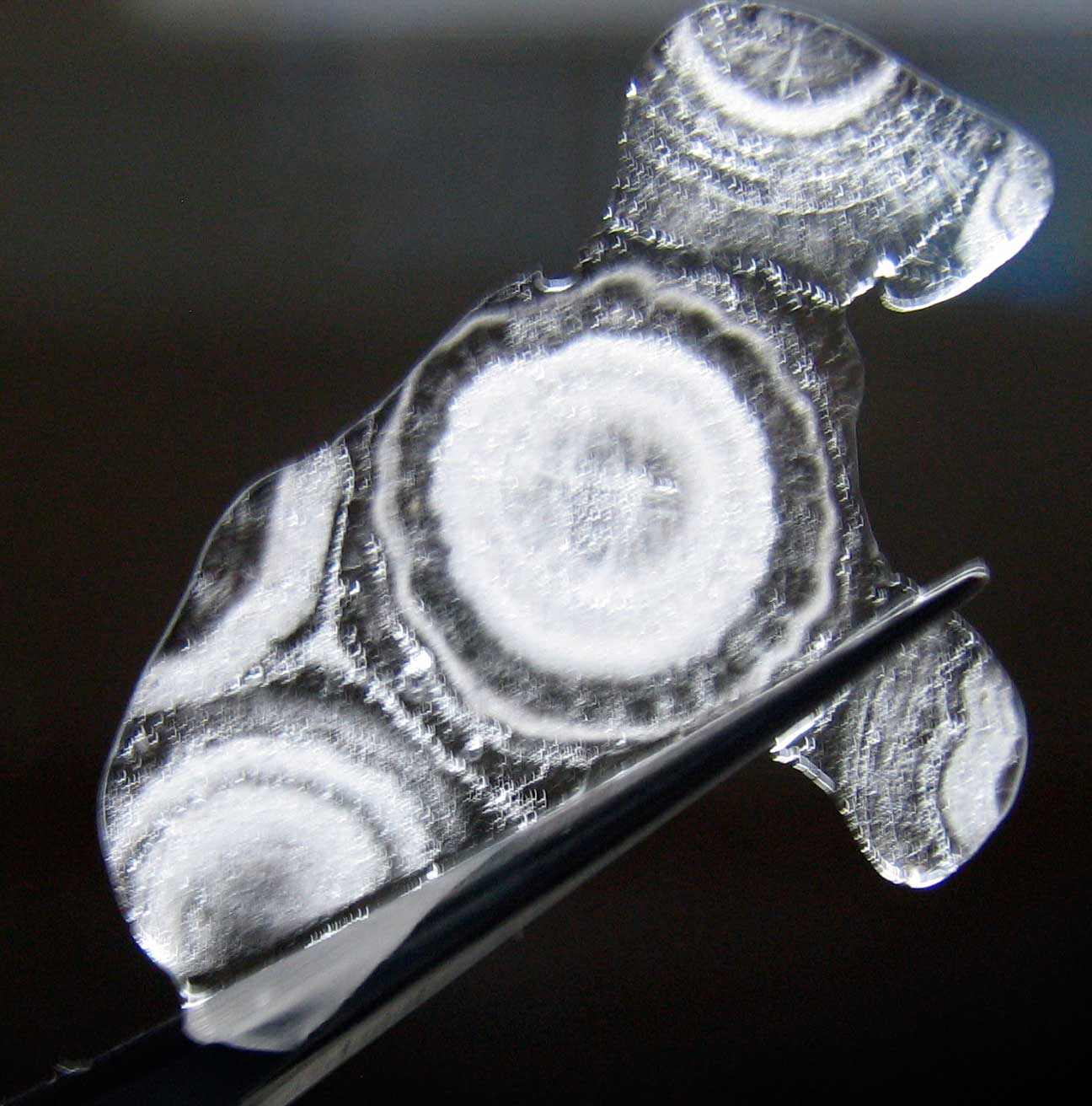 Poppular Photography: Hail Cross Section