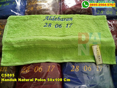 Handuk Natural Polos 50×100 Cm | Souvenir Pernikahan