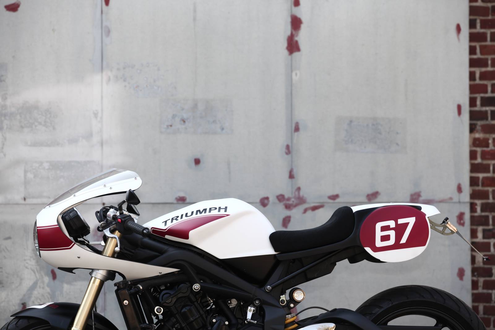 TRIUMPH STREET TRIPLE GOES CLASSIC-RACER - RocketGarage - Cafe Racer ...