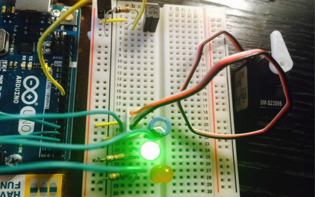 Arduino Sensor De Inclinación Tilt Sensor Con Servomotor Y Luces Mi Mundo Gadget