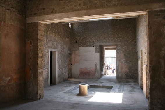 DOMVS ROMANA: Atrio, centro activo del hogar romano