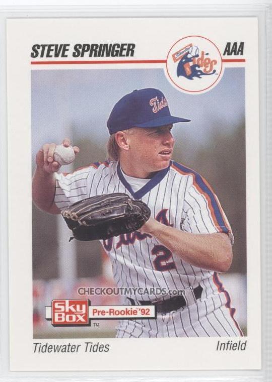 Steve Springer preaches quality at-bats in his new journey ~ Baseball ...