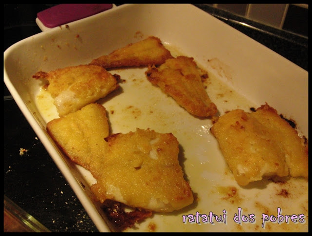 Filetes de maruca no forno