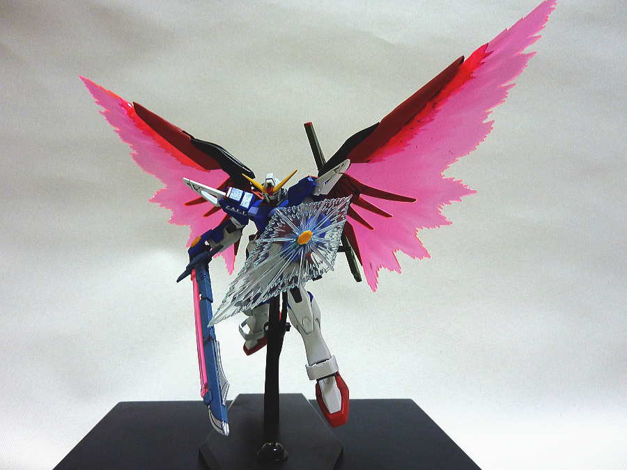 GUNDAM GUY: HG 1/144 Destiny Gundam Full LED Emission - Custom Build w/ LED