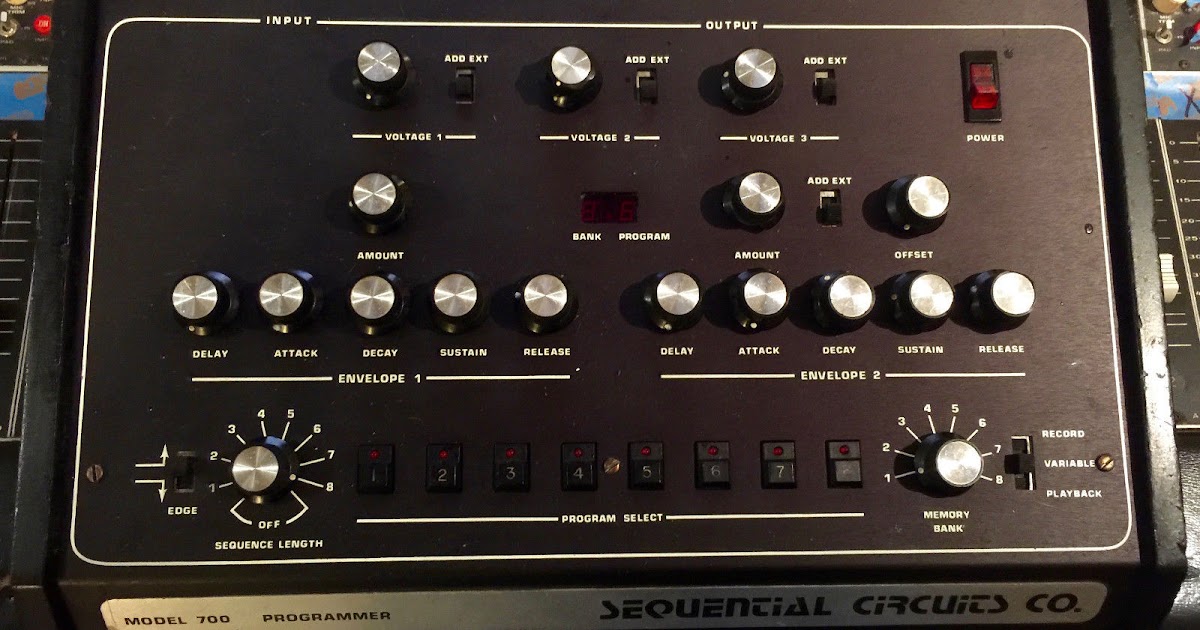 MATRIXSYNTH: Sequential Circuits Model 700 Programmer SN 0051