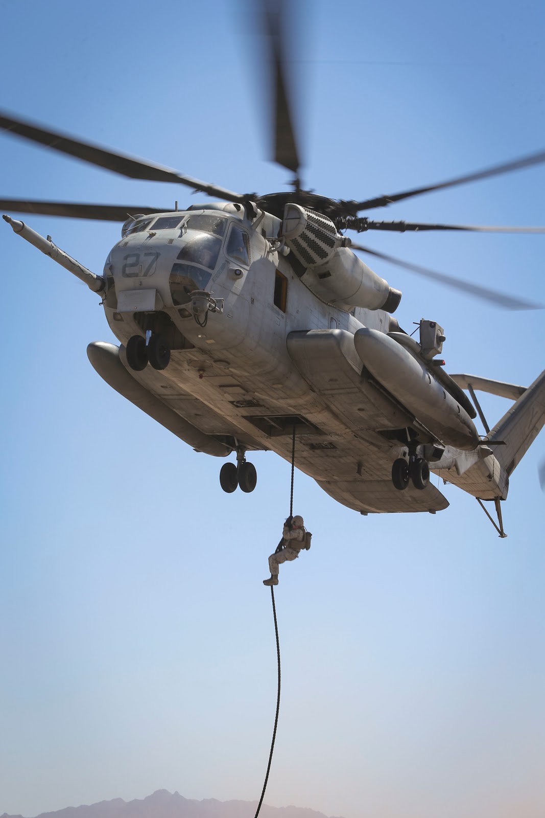 SNAFU!: 3rd Battalion, 6th Marines Fast Rope Exercise (CH-53E)...Photo ...