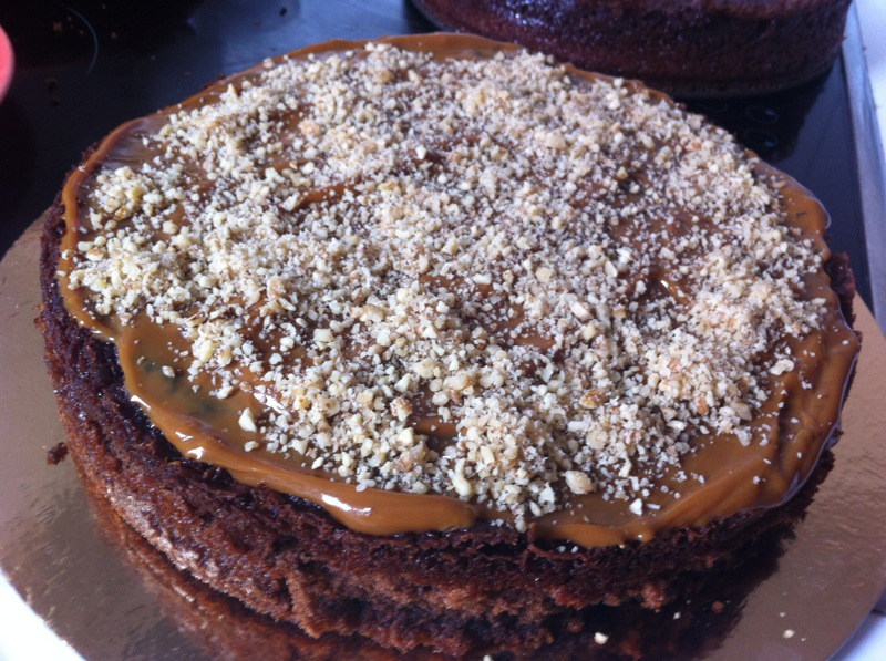 Sweet Frenchie: Arequipe and chocolate cake