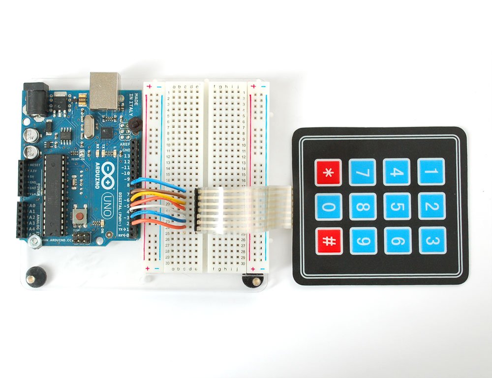 Matrix keypad with 7 segment display - HackerSpaceTech Matrix keypad with 7 segment display - HackerSpaceTech