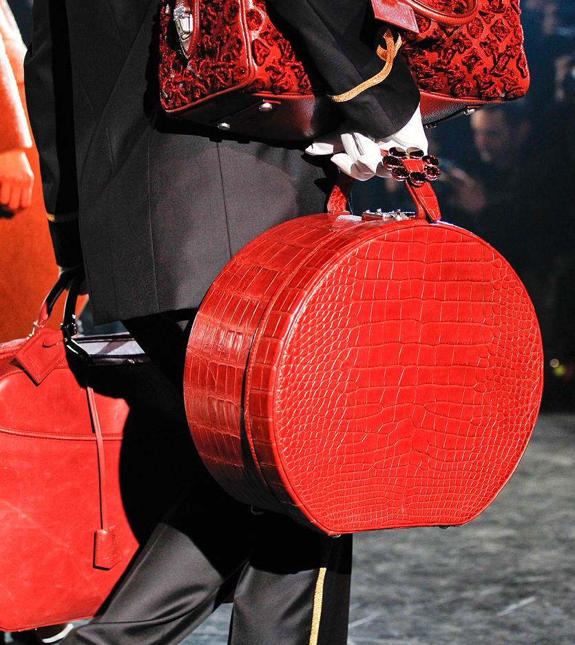 Fashion & Lifestyle: Louis Vuitton Round Luggage Bags Fall 2012 Womenswear