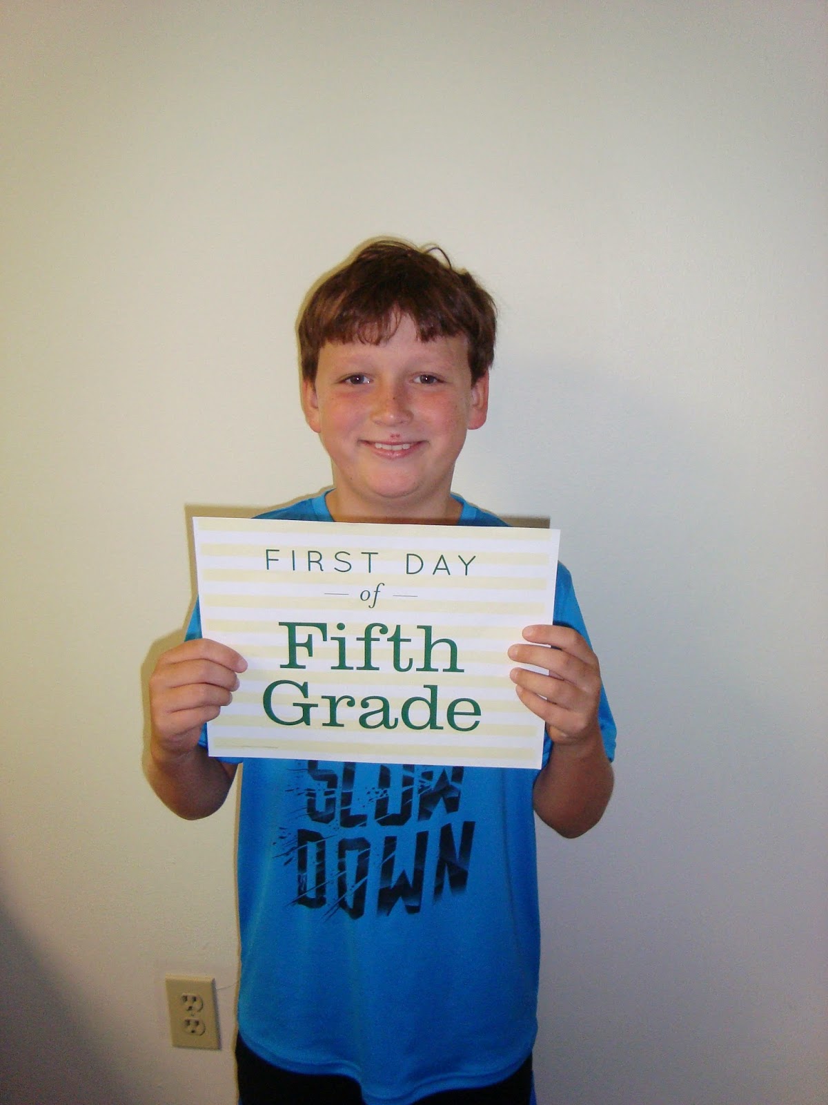 5th and Fabulous: First Days of School 2014
