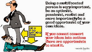 LIFE IS HOPE - ASHA: Optimist vs Opportunist