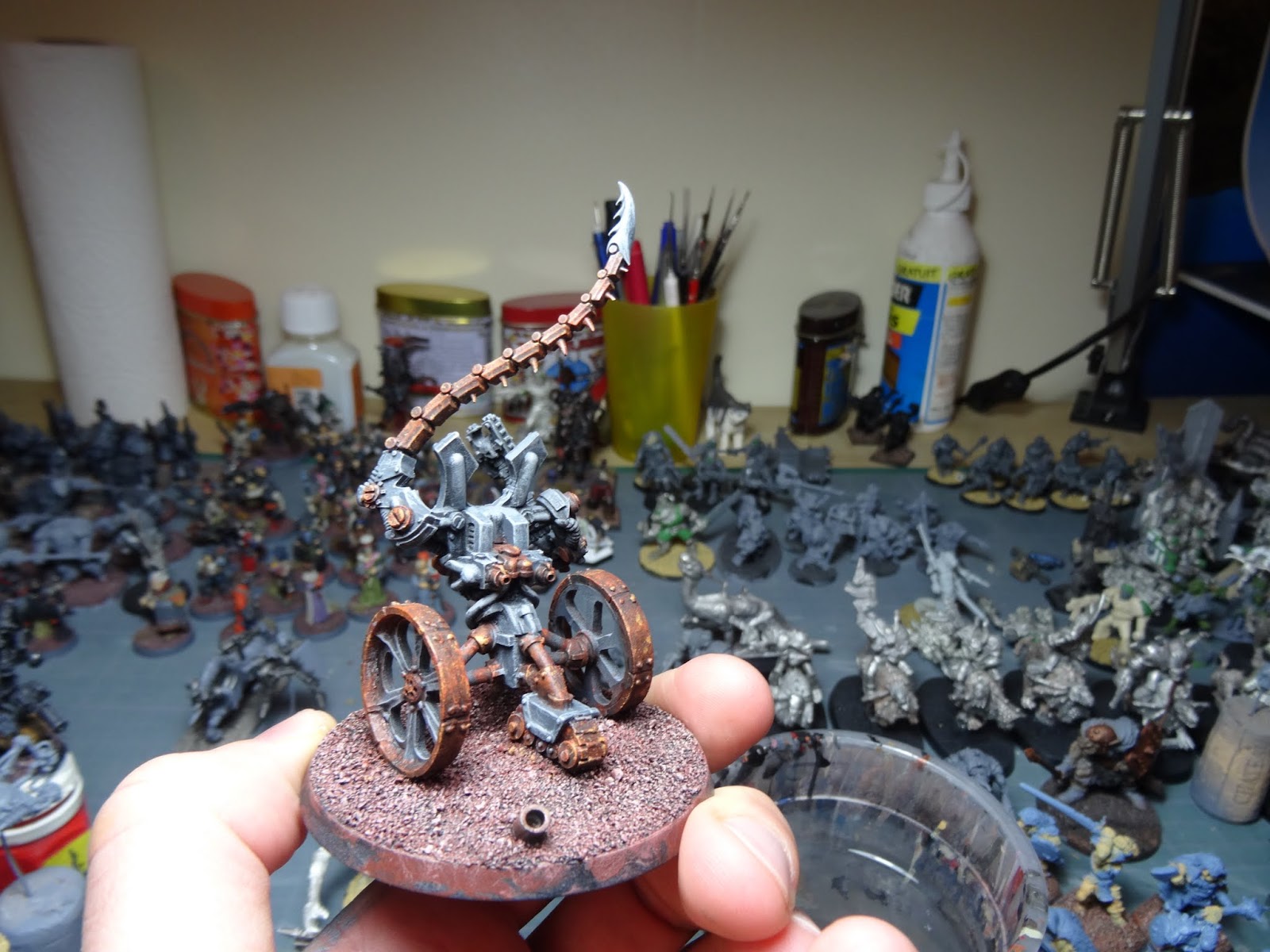 LEADPLAGUE: Khorne Blood Slaughterer and a little rust tutorial