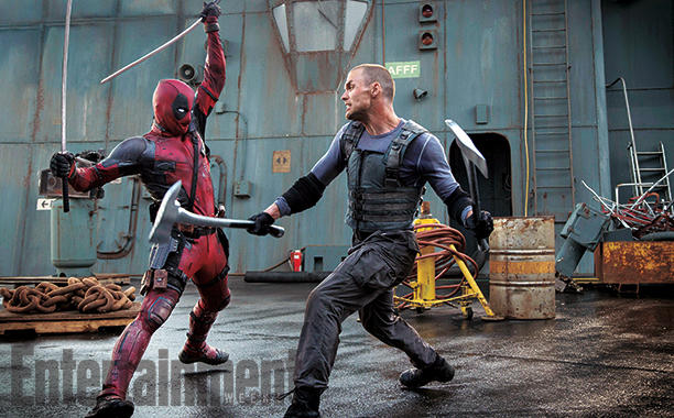 DEADPOOL: Images of a Shirtless Ryan Reynolds and Fighting With Ajax